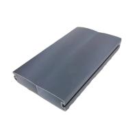 China Senegal Market Grey Powder Coated Aluminum Extrusion for Louver Blind 6063 Aluminum Profiles for sale