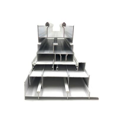 China Dominican Republic White Powder Coated P65 Extrusion Aluminum Window Door Profiles for sale