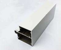 China Multifunction Aluminum Curtain Wall Profile Squar / Round For Production Line for sale
