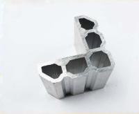 China Industrial Aluminium Sliding Door Profiles , Aluminum Curtain Wall System For Building for sale