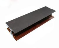 China Grey / Black Aluminum Alloy Extrusion Profile Stylish Designs For Equipment Frame for sale