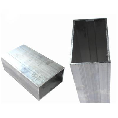 China Multifunctional Anodized Aluminum Profiles rectangle Gray color for Industry for sale