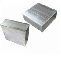 China 6060 6061 6063 Aluminium Tile Trim , Rectangle Aluminum Profile Tubing for sale