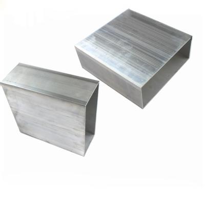 China 6060 6061 6063 Aluminium Tile Trim , Rectangle Aluminum Profile Tubing for sale