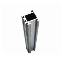 China 6 M Anodized Aluminum Window Frames , Rectangle Aluminum Sliding Door Profile for sale