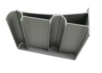 China Metal Building Material Aluminium Kitchen Profile Corrosion Resistance For Industrial for sale
