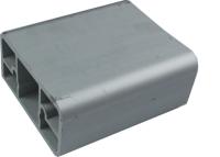 China Customized Rectangle Aluminium Industrial Profile For Machinery Corrosion Resistance for sale