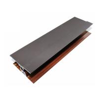 China Wood Finished Kitchen Cabinet Profiles , Industrial Aluminum Extrusion Framing for sale