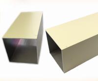 China Multifunctional Powder Coated Aluminum Tubing , Extruded Aluminum Square Tube for sale