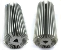 China Natural Oxidation Treatment Aluminum Heatsink Extrusion Profiles For Radiator for sale