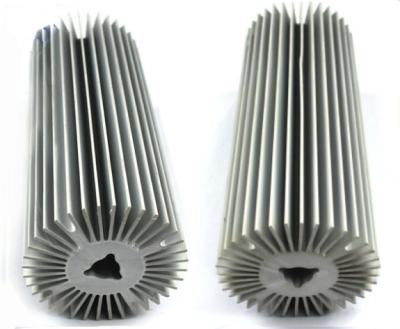 China Natural Oxidation Treatment Aluminum Heatsink Extrusion Profiles For Radiator for sale