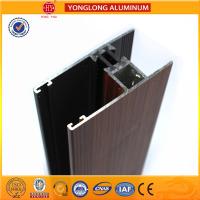 China Wood Grain Aluminium extrusion Profiles For House Decoration GB5237.4-2008 for sale