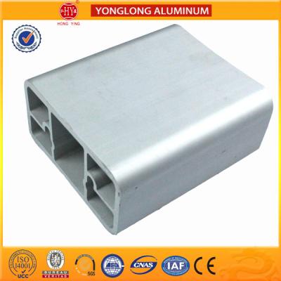 China Anodic Oxidation Coated Furniture Aluminum Profiles Length Shape Customized for sale
