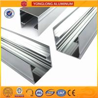 China Mechanically Polished Aluminum Profiles High Surface Brightness Black for sale