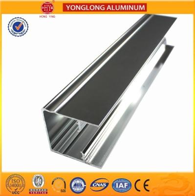China Solid Substantial Polished Aluminium Profile Normal Length 6m for sale