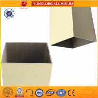 China Rectangle Powder Coated Aluminium Extrusions / 6063 6063A Aluminum Window Frame Profile for sale