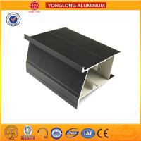 China Rectangle Raw Powder Coated Aluminium Extrusions Surface Brightness for sale