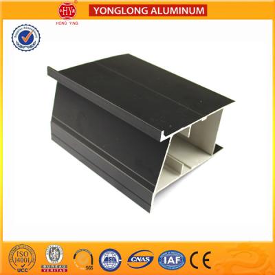 China Rectangle Raw Powder Coated Aluminium Extrusions Surface Brightness for sale