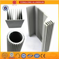 China Silver White Industrial Powder Coated Aluminium Extrusions Heat Insulation for sale