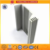 China Heat Insulating Aluminum Section Materials For Window Frame Silver Color for sale