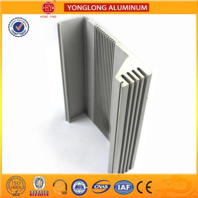 China Heat Insulating Aluminum Section Materials For Window Frame Silver Color for sale