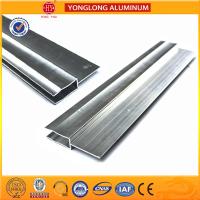 China Silver / Champagne Anodized Aluminum Extrusion Profiles For Industrial for sale