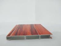 China Wooden Marable Aluminum Heatsink Extrusion Profiles Length Shape Customize for sale