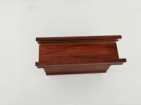 China Wooden Colour Extruded Aluminum Electronics Enclosure Clear Texture for sale