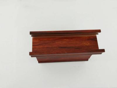 China Wooden Colour Extruded Aluminum Electronics Enclosure Clear Texture for sale