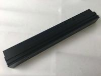 China Oxidizing Matt Black Anodized Aluminum Profiles  High - Temperature Resistance for sale