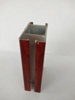China Machined Wood Finish Aluminium Profiles High Coating Hardness And Strong Adhesion for sale