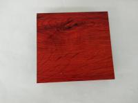 China Red Wood Finish Aluminium Profiles High Coating Hardness And Strong Adhesion for sale