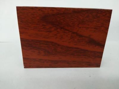 China Wood Grain Imitating Finish Aluminum Window Frame Profile Fire - Resistant for sale