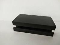 China Oxidizing Sand Blast Black Aluminum Window Profiles , High Precise T Slot Aluminum Profile for sale