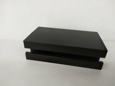 China Oxidizing Sand Blast Black Aluminum Window Profiles , High Precise T Slot Aluminum Profile for sale