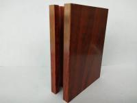China Wood Grain Imitating Finish Aluminium Window Profile High Coating Hardness for sale