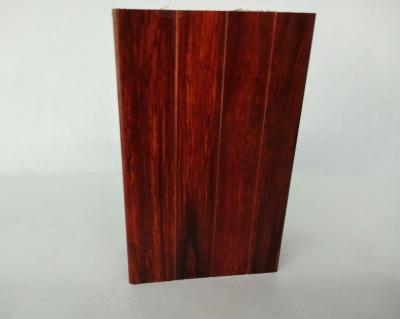 China Stereoscopic Aluminium Door Profiles Wood Finished Environmental Protection for sale