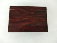 China Square Reddish Brown Wood Finish Aluminium Profiles With Strong Stability for sale
