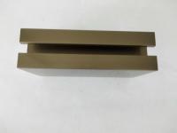 China Electrolytic Coated Aluminum Alloy Profiles Smooth And Shining for sale