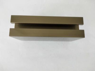China Electrolytic Coated Aluminum Alloy Profiles Smooth And Shining for sale
