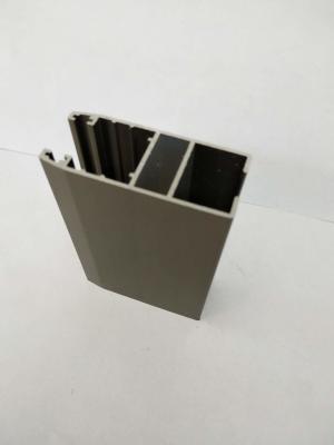 China Electrolytic Coated Aluminum Alloy Profiles Bronze Flat Or Matte Customized for sale