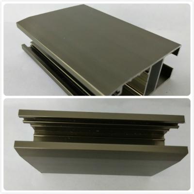 China T4  T5 Oxidizing Bronze Anodized Aluminum Channel With Customized Shape for sale