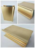 China Rectangle Decorative Anodized Aluminum Profiles Corrosion Resistance for sale