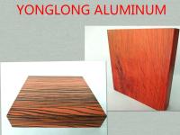 China 6063 T5 Wood Finish Aluminium Profiles High Durability / Aluminum Extrusion Window Frame for sale
