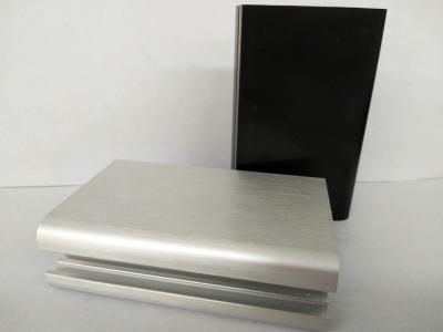 China Electrostatic Spray Powder Coated Aluminium Extrusions / Aluminum Alloy Profiles Length Customized for sale