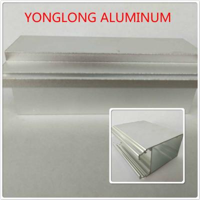 China Silver Color Polished Aluminium Alloy Profiles T5 For Window / Door Materials for sale