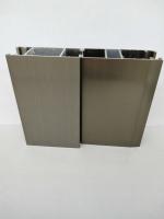 China Rectangle Shape Powder Coated Aluminium Extrusions Strong Adhesion for sale