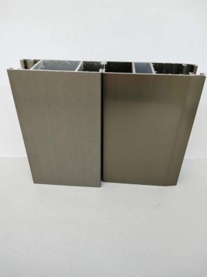 China Rectangle Shape Powder Coated Aluminium Extrusions Strong Adhesion for sale