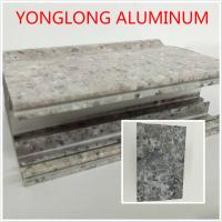 China Marble Texture Aluminium Kitchen Profile Annealing Treatment T1 T4 T5 for sale