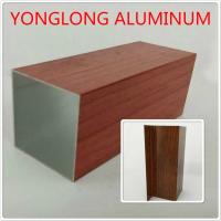 China High Transparency Aluminium Furniture Profiles For Wardrobe , 1.2 / 1.4 Thinckness for sale